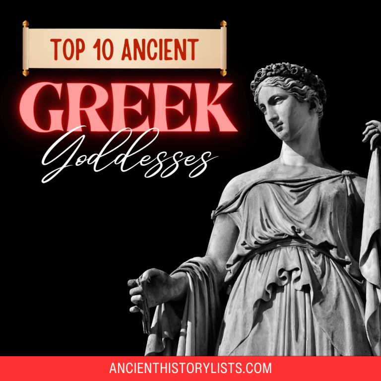 Top 10 Ancient Greek Goddesses