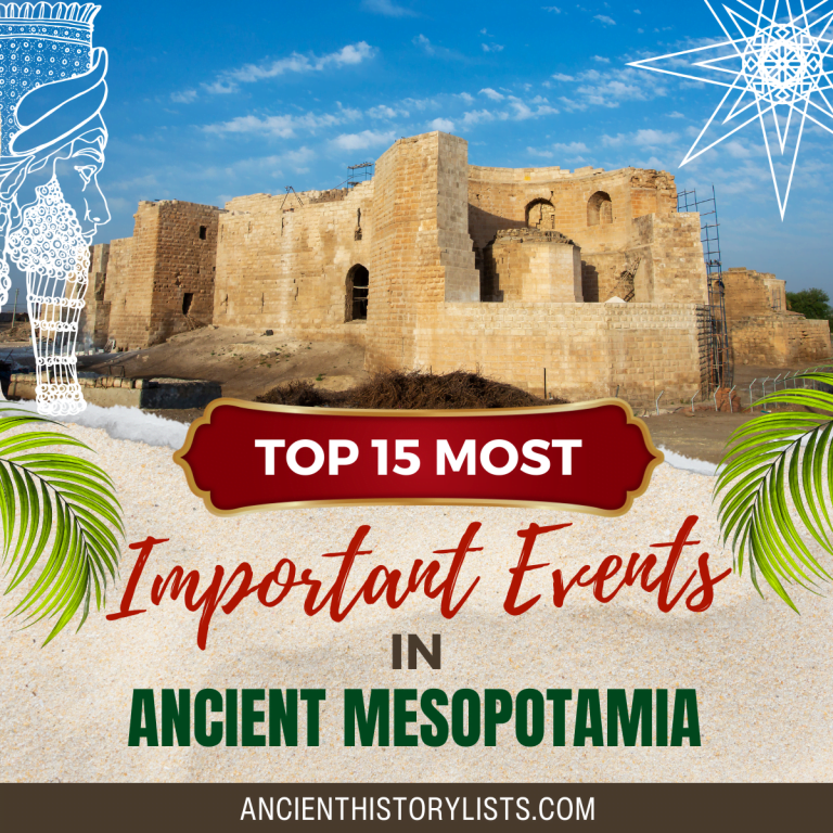 Top 15 Most Important Events in Ancient Mesopotamia