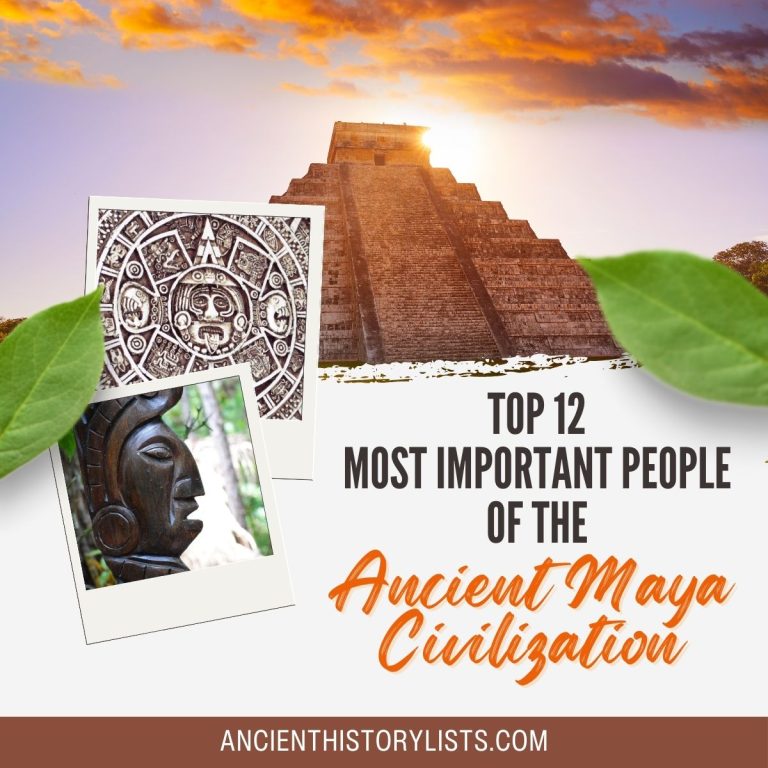 Top 12 Most Important People of the Ancient Maya Civilization