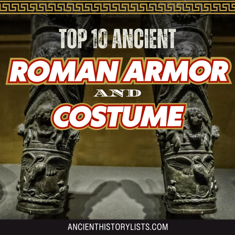 Top 10 Ancient Roman Armor and Costume