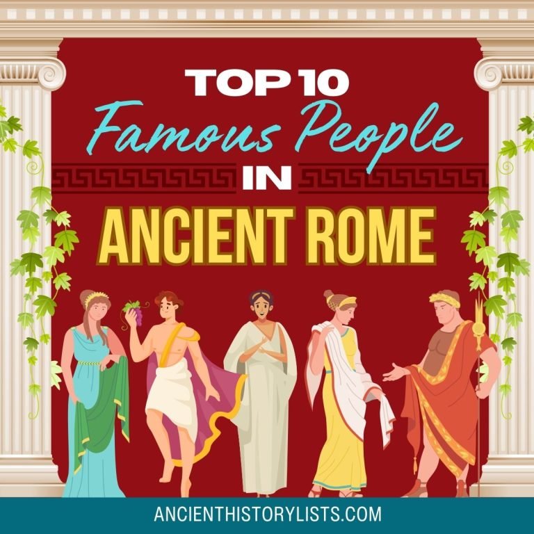 Top 10 Famous People in Ancient Rome