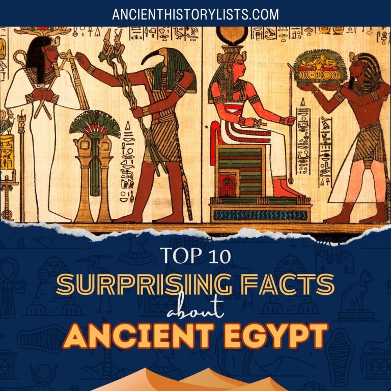 Top 10 Surprising Facts about Ancient Egypt