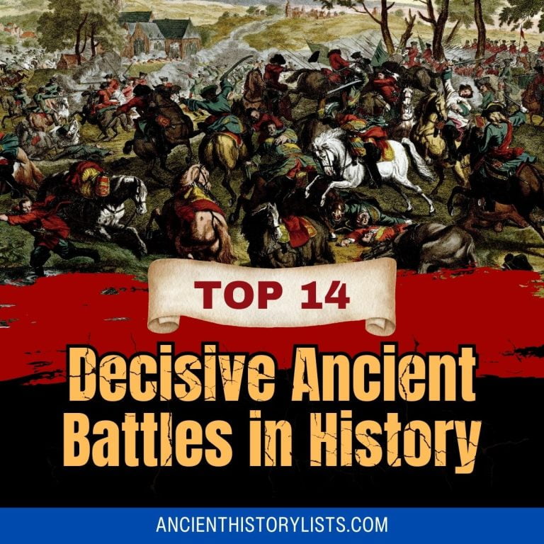 Top 14 Decisive Ancient Battles in History